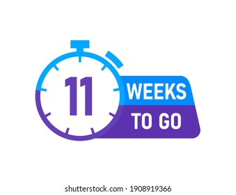 17 Weeks Go Labels On White: เวกเตอร์สต็อก (ปลอดค่าลิขสิทธิ์ ...