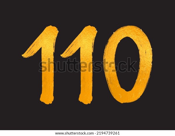 110 숫자 로고 벡터 그림, 110년 스톡 벡터(로열티 프리) 2194739261 | Shutterstock