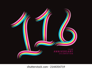 132 116 anniversary Images, Stock Photos & Vectors | Shutterstock