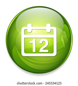 12 Calendar Icon Stock Vector (Royalty Free) 245534125 | Shutterstock