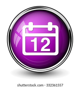 12 Calendar Icon: vector de stock (libre de regalías) 332361557 ...