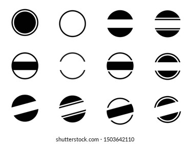 Vector Badge Labels Ribbons Stock Vector (Royalty Free) 1827829682 ...