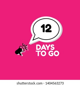 12 Day Go Vector Stock Illustration Stock Vector (Royalty Free ...