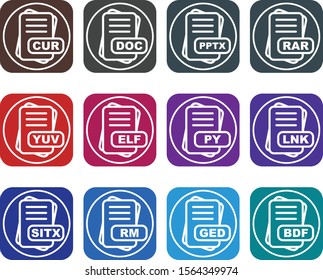 192 Bdf file format icon Images, Stock Photos & Vectors | Shutterstock