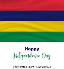 Independence Day Mauritius: เวกเตอร์สต็อก (ปลอดค่าลิขสิทธิ์) 596427563 ...