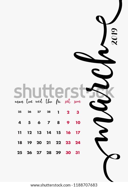 12 Months Calendar Pages Set Calendar Stock Vector (Royalty Free ...
