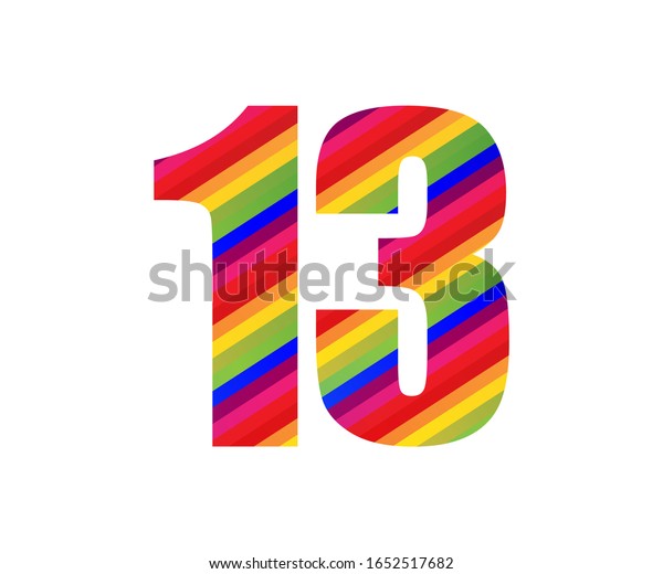 6,937 Number 13 Stock Vectors, Images & Vector Art | Shutterstock