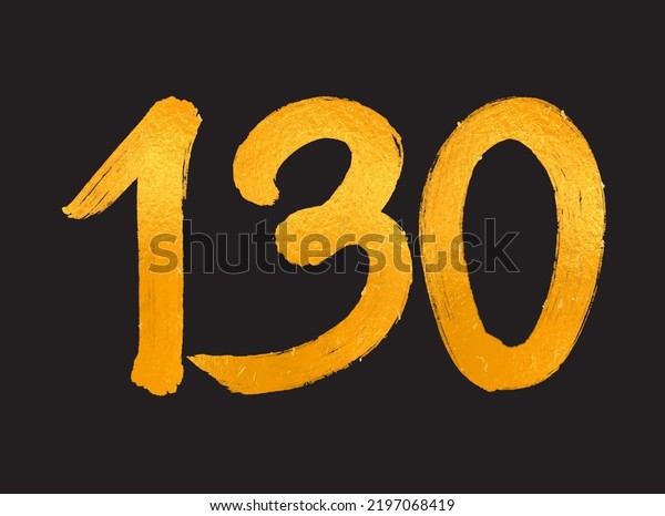130 Number Logo Vector Illustration 130: เวกเตอร์สต็อก (ปลอดค่าลิขสิทธิ์) 2197068419 | Shutterstock