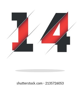 3,411 Number 14 logo Images, Stock Photos & Vectors | Shutterstock