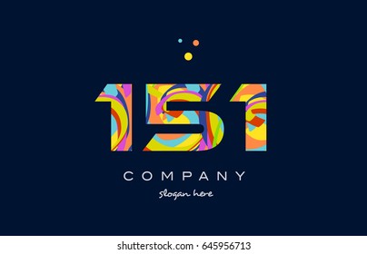 711 Number Digit Numeral Logo Colored Stock Vector (Royalty Free ...