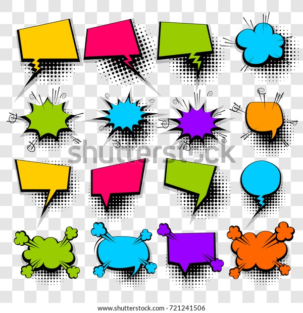 16 Big Set Picture Blank Template Stock Vector (Royalty Free) 721241506 ...