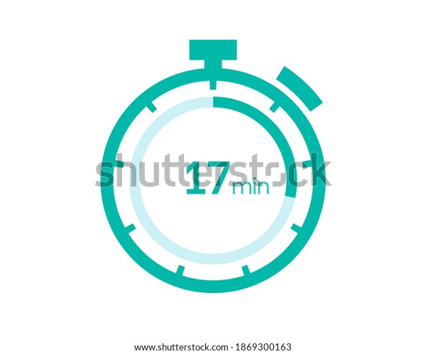 17 Minutes Timer Icon 17 Min Stock Vector (Royalty Free) 1869300163 ...