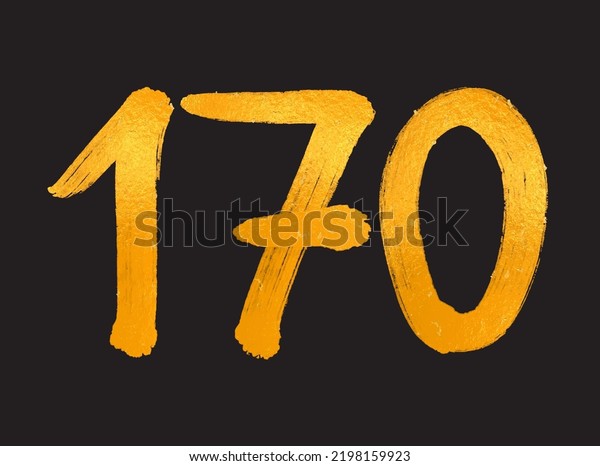 170 Number Logo Vector Illustration 170 Stock Vector (Royalty Free) 2198159923 | Shutterstock