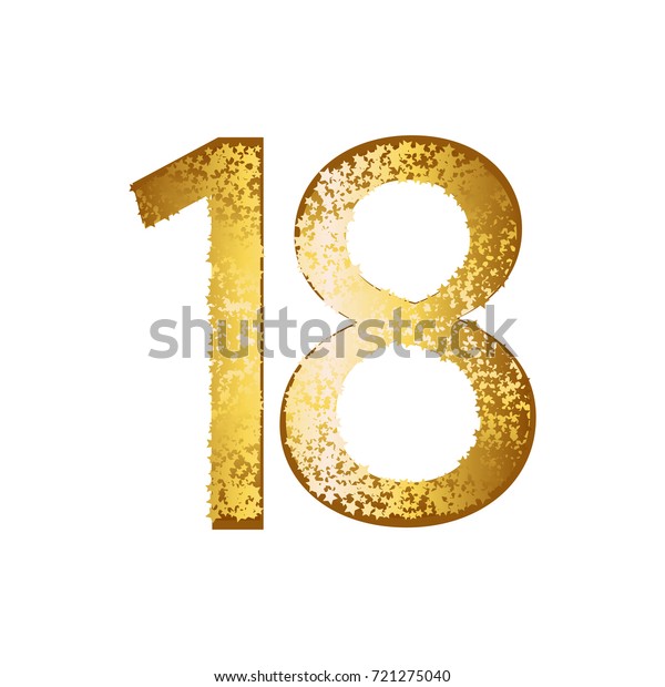 18th Anniversary 18 Years Number Eighteen Stock Vector (Royalty Free ... 18th Anniversary 18 Years Number Eighteen Stock Vector (Royalty Free ...