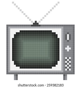 19401980 Tv Pixel Art Stock Vector (Royalty Free) 259382183 | Shutterstock