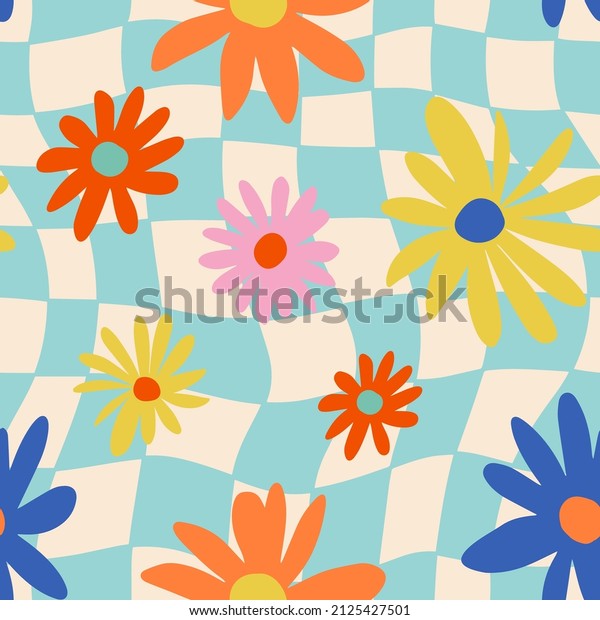 1,260 Checkered Seamless Daisy Images, Stock Photos & Vectors | Shutterstock