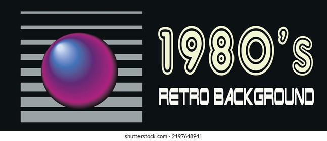 1980s Retro Packaging Design Vintage Techno Stock Vector (Royalty Free ...