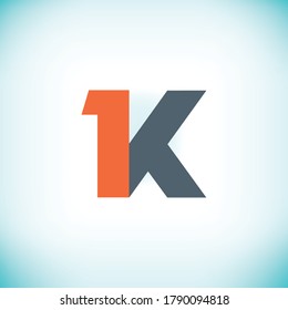 1k Style Logo Design Shape Stock Vector (Royalty Free) 1790094818 ...