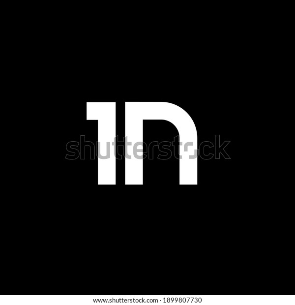 1n N1 Initial Letter Logo Vector Stock Vector (Royalty Free) 1899807730 ...
