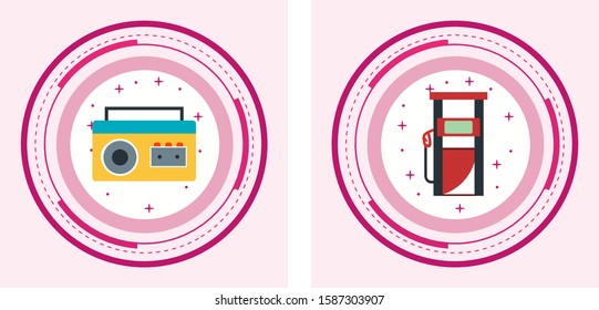2 Electronic Devices Icons Personal Commercial Stock Vector (Royalty ...