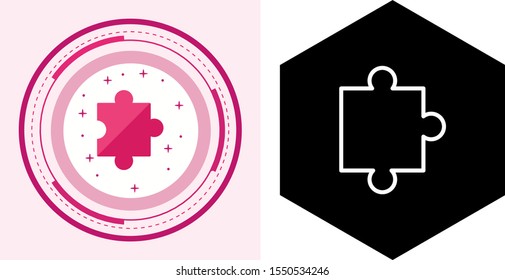 2 Icon Set Puzzle Piece Personal Stock Vector (Royalty Free) 1550534246 ...