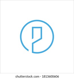 2 Logo Design Vector Sign Stock Vector (Royalty Free) 1813600606 ...