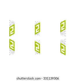 2 Number Symbol Design Stock Vector (Royalty Free) 331139306 | Shutterstock