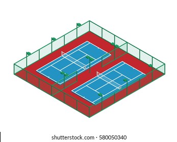 1,067 Isometric tennis court Images, Stock Photos & Vectors | Shutterstock