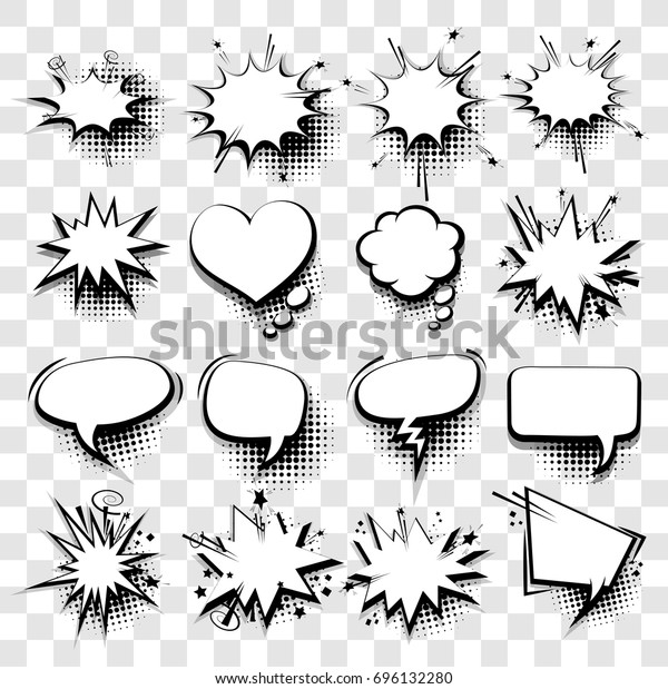 20 Big Set Picture Blank Template Stock Vector (Royalty Free) 696132280 ...