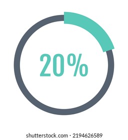 20 Circle Diagrams Infographics Vector Stock Vector (Royalty Free ...