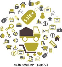 20 Cute Sales Signs Vector Stock Vector (Royalty Free) 48311773 ...