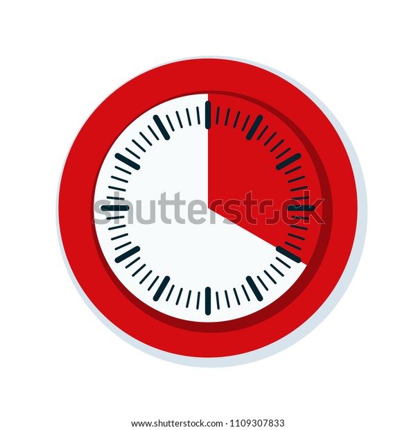 20 Minutes Time Illustration Stock Vector (Royalty Free) 1109307833 ...