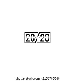 20 20 Vector Logo Sign Design Stock Vector (Royalty Free) 2156795389 ...