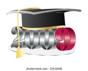 2009 Graduation Concept Stock Vector (Royalty Free) 21912658 | Shutterstock