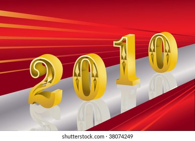 2010 Background Red Stock Vector (Royalty Free) 38074249 | Shutterstock