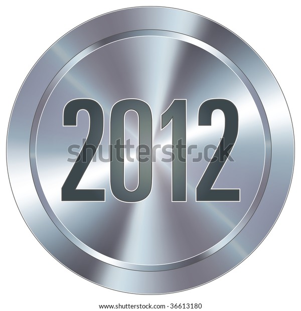 2012 Calendar Year Icon On Round Stock Vector (Royalty Free) 36613180 ...