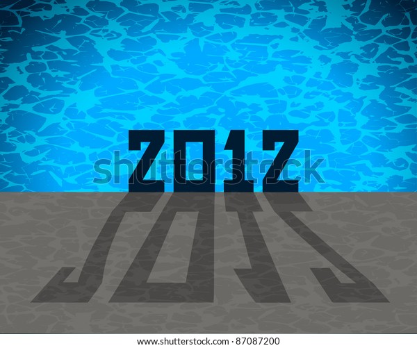 2012 Number Silhouette Stock Vector (Royalty Free) 87087200 | Shutterstock