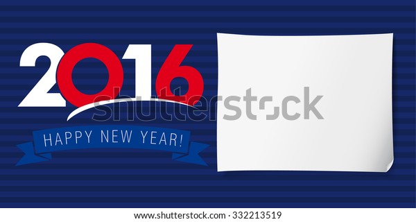 2016 New Celebrating Colored Logo Numbers Stock Vector (Royalty Free ...