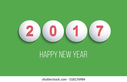 2017 Numbers Vector Illustration Stock Vector (Royalty Free) 518176984 ...
