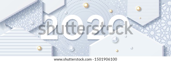 2020 Background Design Creative Graphic Element Stock Vector (Royalty ...