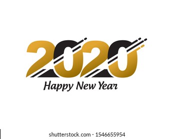 2020 Logo Text Design Template Stock Vector (Royalty Free) 1520256602