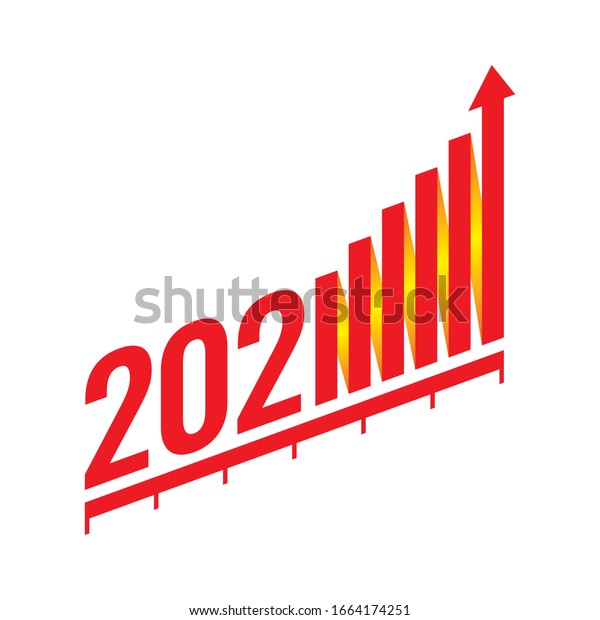 2021 New Year Bar Chart 2021: เวกเตอร์สต็อก (ปลอดค่าลิขสิทธิ์ ...