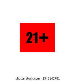 21 Icon Vector Illustration Stock Vector (Royalty Free) 1348142981 ...