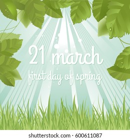 3,149 First day of spring Stock Vectors, Images & Vector Art | Shutterstock