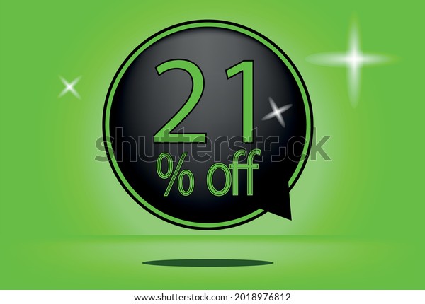 21 Percent Off Black Balloon Floating Stock Vector (Royalty Free ...