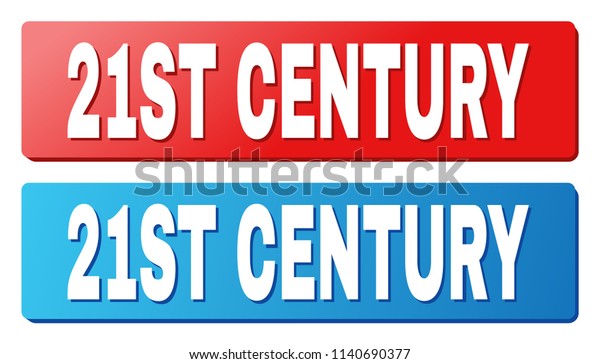 21st Century Text On Rounded Rectangle Stock Vector (Royalty Free ...