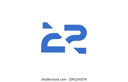 22 New Number Unique Cut Modern Stock Vector (Royalty Free) 2091245374 ...