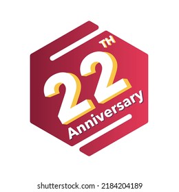 2,595 22 birthday logo Images, Stock Photos & Vectors | Shutterstock