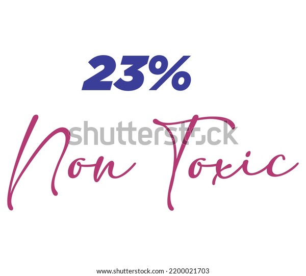 23 Non Toxic Label Sign Product Stock Vector (Royalty Free) 2200021703 ...