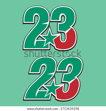 Number 23 Clipart | Free download on ClipArtMag